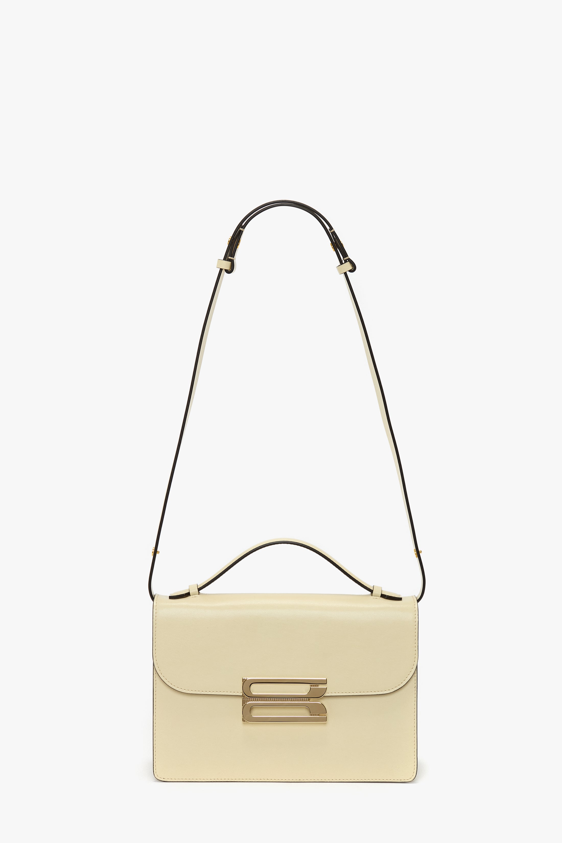 Dorian Bag In Ivory Smooth Leather – Victoria Beckham Inc